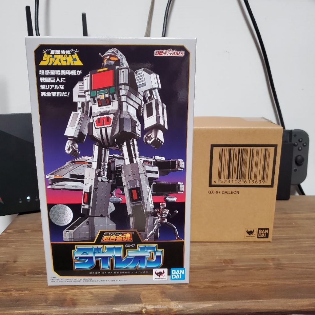 現貨 魂商店 超合金魂 GX-97 巨獸特搜 超惑星戰鬥巨人 Juspion 戴雷恩 DAILEON 母艦 大鐵人17 | 蝦皮購物