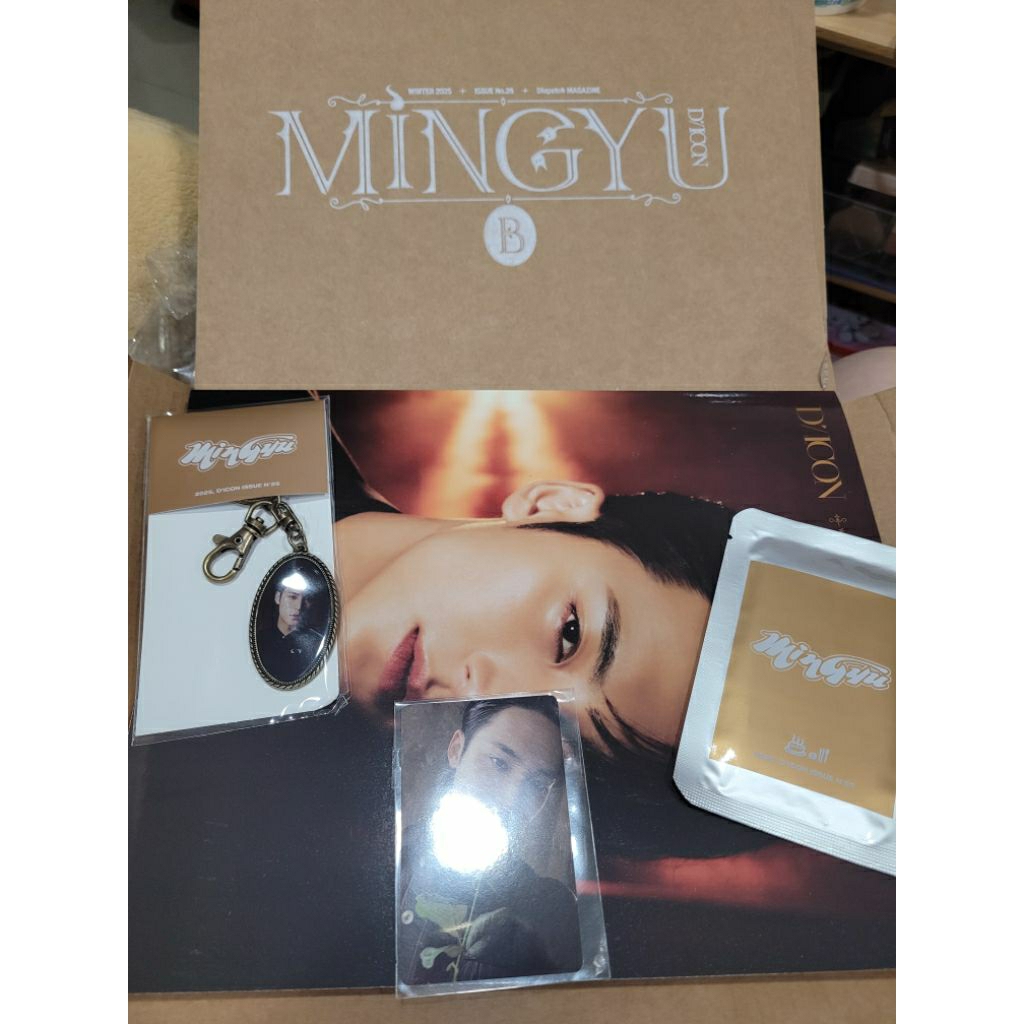 DICON SEVENTEEN MINGYU 珉奎 寫真集 TYPE B | 蝦皮購物