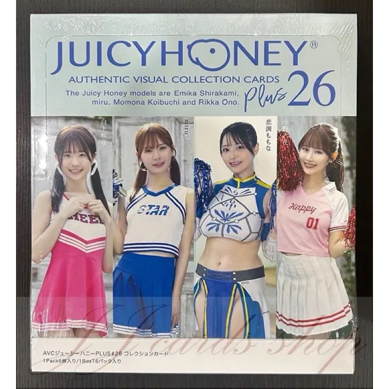 2025 Juicy Honey Plus 26 啦啦隊主題 AV女優 小野六花 | 蝦皮購物