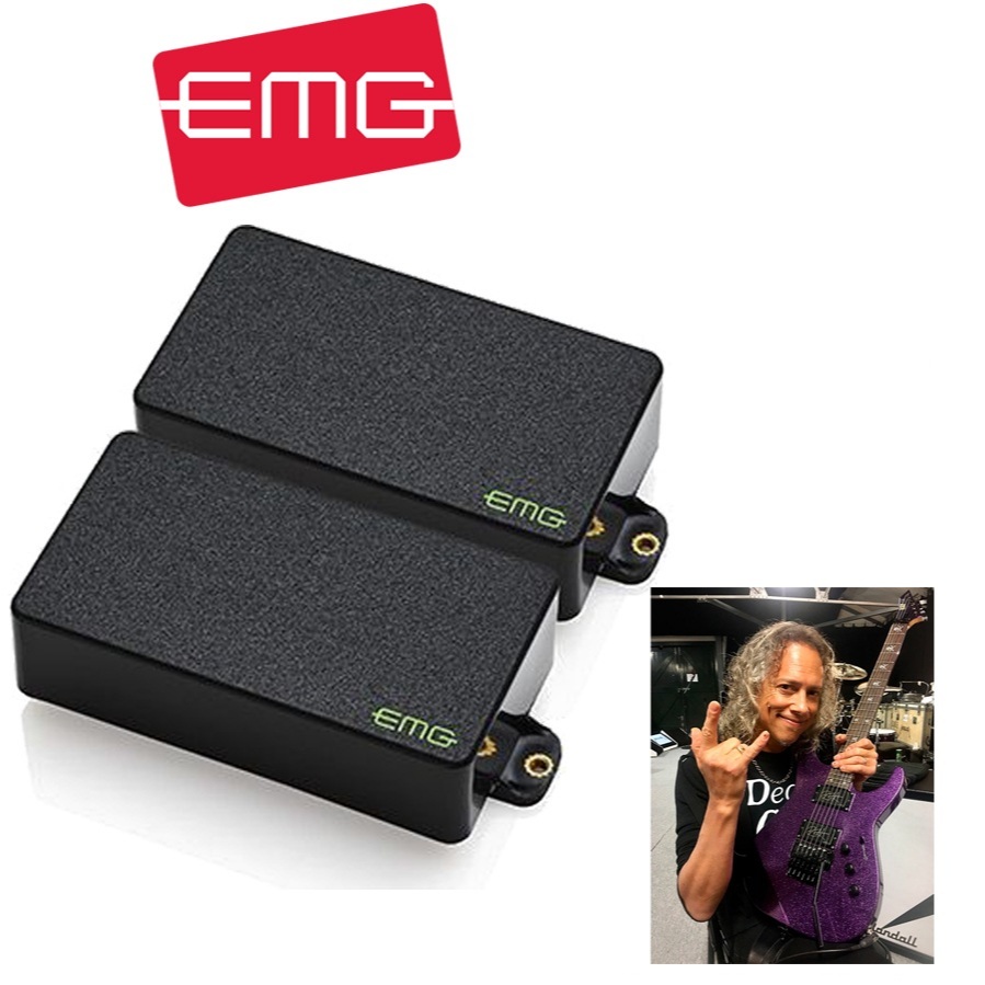 『維修專區』EMG Kirk Hammett 簽名款 Bone Breaker 雙線圈 拾音器 KH-BB SET | 蝦皮購物