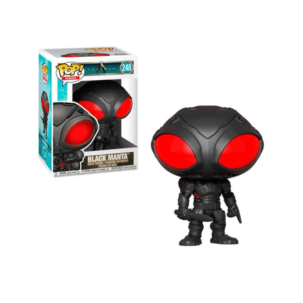 Funko pop 248 含殼 DC 水行俠 BLACK MANTA 黑蝠鱝 | 蝦皮購物