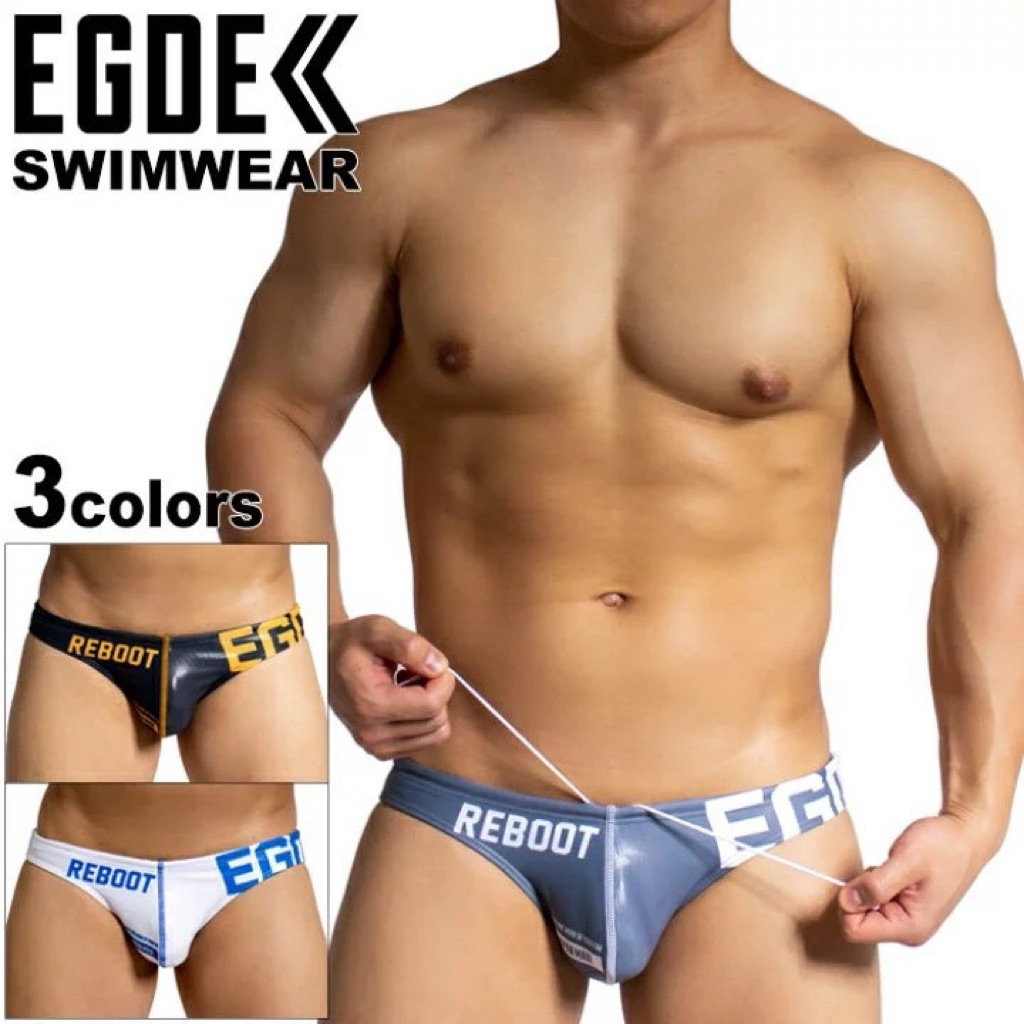 【第一代】【免運費】日本品牌【OTOKO Men's Boutique】EGDE:REBOOT ：三角泳褲／游泳 | 蝦皮購物