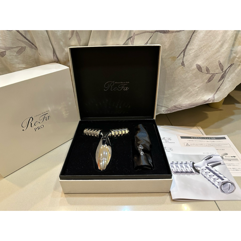 （在台現貨）Refa Pro 白金滾輪 日本製 附日文說明說 收納袋 紙盒-二手 | 蝦皮購物