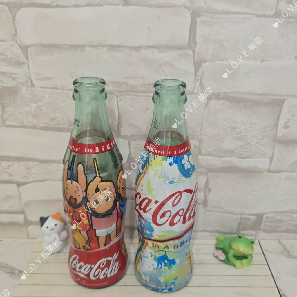120週年紀念玻璃瓶 Coca-Cola可口可樂 2006台灣限定發行 L.O.V.E.美妝 | 蝦皮購物
