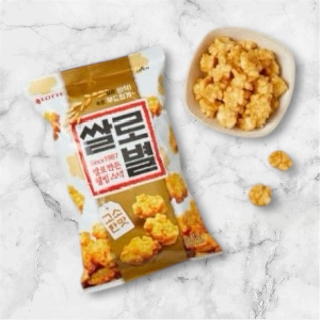 韓國 LOTTE樂天 原味米果 78g 脆果 米餅 韓國零食 | 蝦皮購物