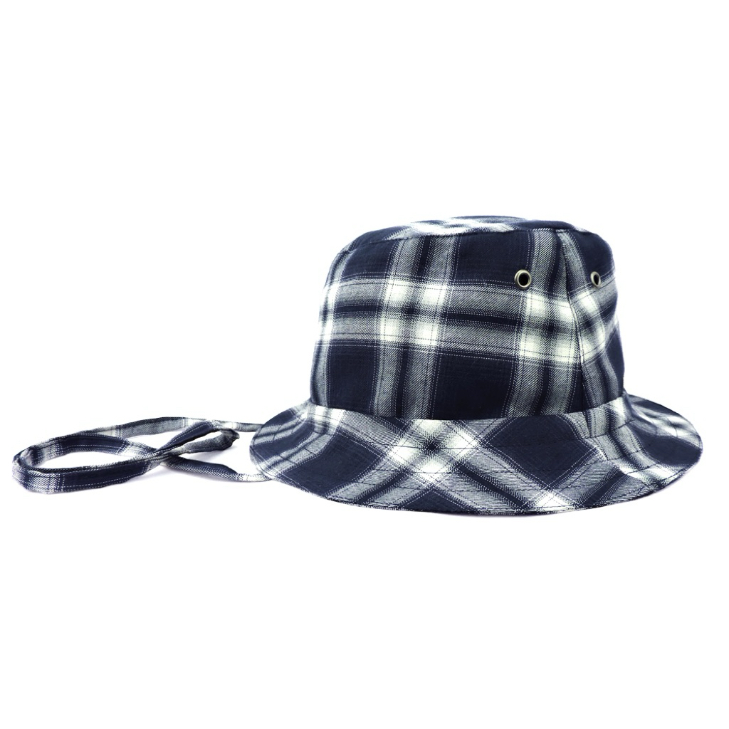 O'WEAR® Cholo Style Plaid Bucket Hat 品牌訂製 格紋 漁夫帽 水桶帽 街頭 | 蝦皮購物