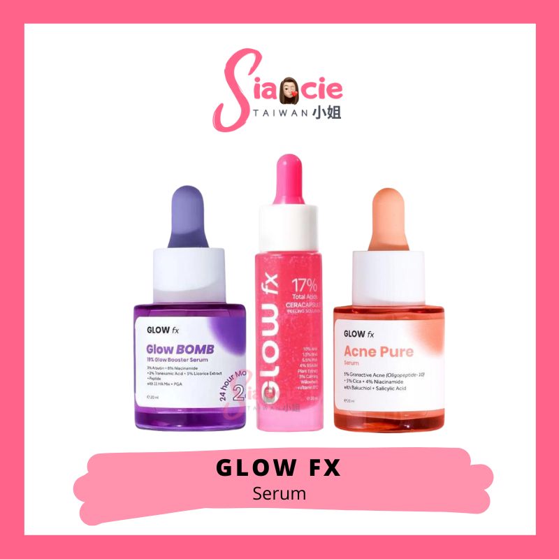 GLOW FX Serum | Glow Bomb Serum Glowing Serum Acne | 蝦皮購物