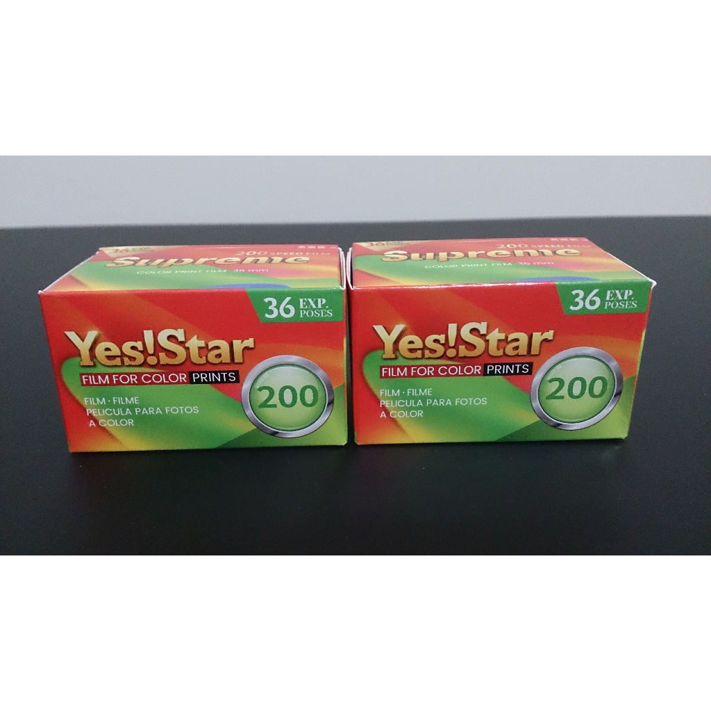 135 yes star 200 35mm相機底片 135彩色底片 | 蝦皮購物