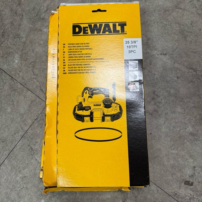 🌀含稅🌀 DeWALT 得偉原廠 DCS378 鋸帶條/帶鋸條/帶鋸機/鋸條 900mm | 蝦皮購物
