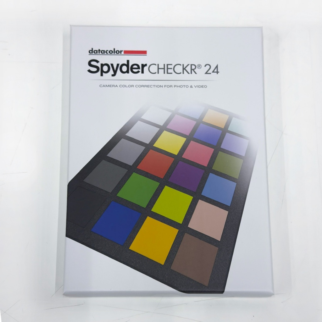 (全新品) Datacolor Spyder Checkr 24 數位 影像校正色卡 校色卡 | 蝦皮購物
