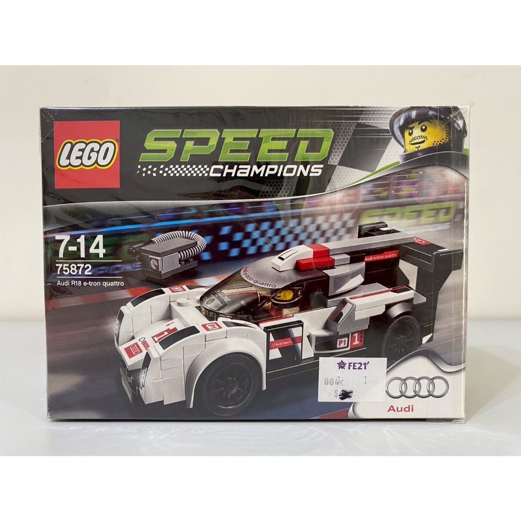 【LEGO 樂高】 75872 SPEED CHAMPIONS系列 奧迪 Audi R18 e-tron | 蝦皮購物