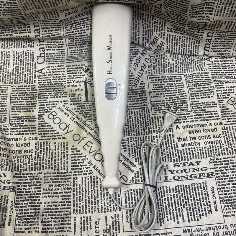 二手HENG SHENG MASSAGER 恒生氣血循環機/手持按摩棒/按摩用品/舒壓電動按摩器/震動按摩儀器 | 蝦皮購物