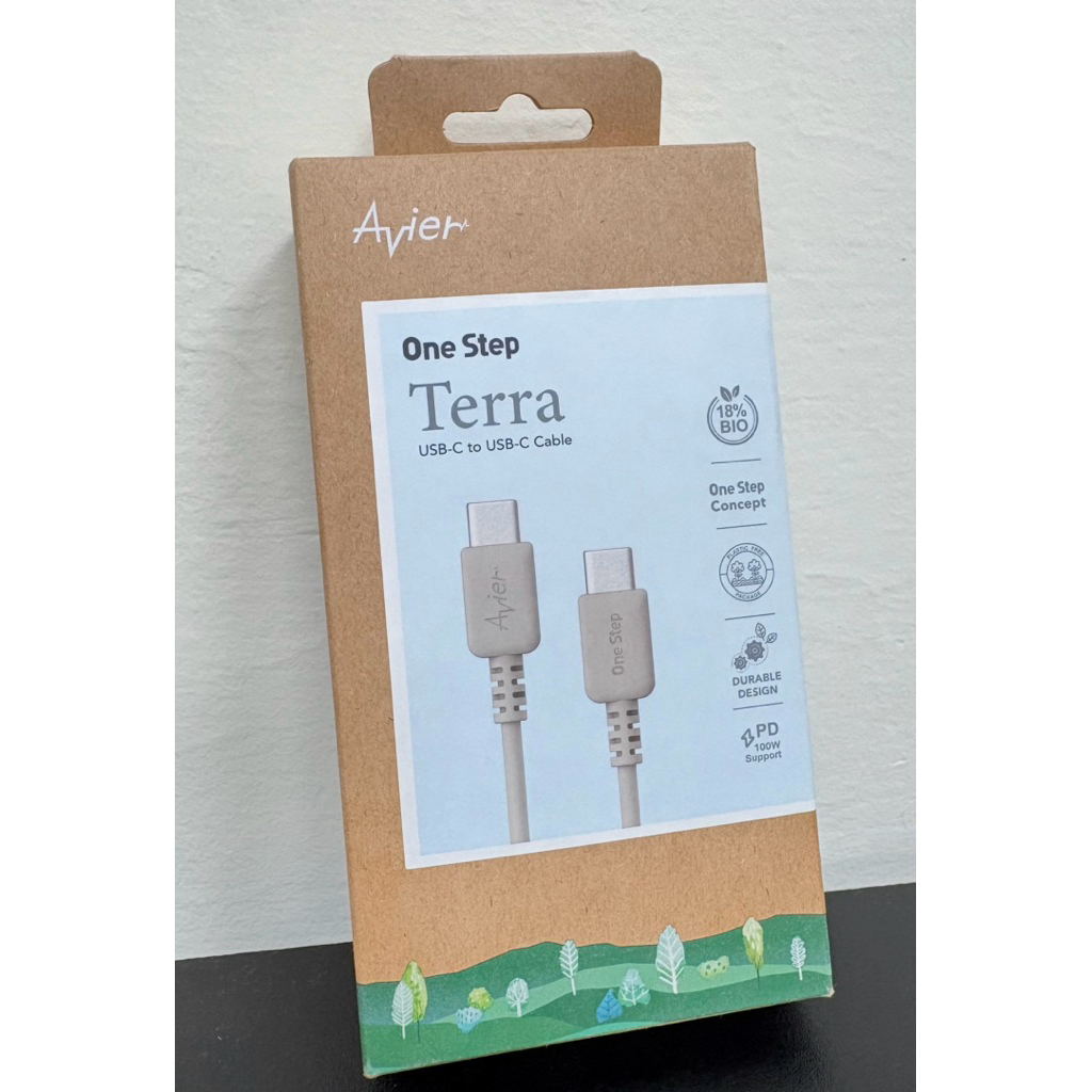 One Step Terra USB-C to USB-C Cable 充電線 全新 未使用 | 蝦皮購物