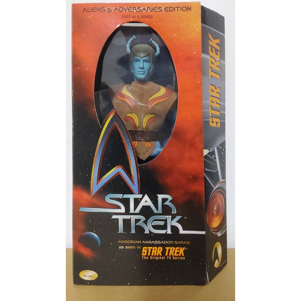 Playmates 彩星 STAR TREK 星際爭霸 星際迷航 12吋可動人偶 安道爾大使 | 蝦皮購物