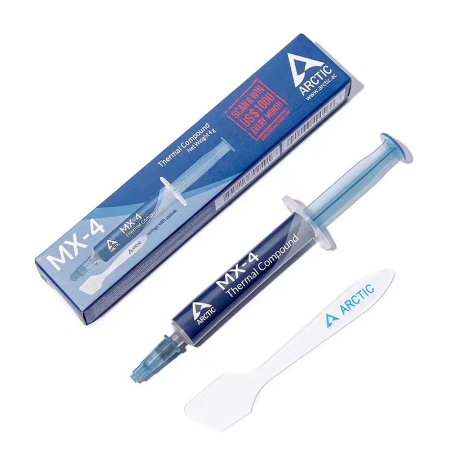 ARCTIC MX-4 CPU導熱硅脂 台式筆記本顯卡GPU散熱硅膠導熱膏 附刮刀 | 蝦皮購物