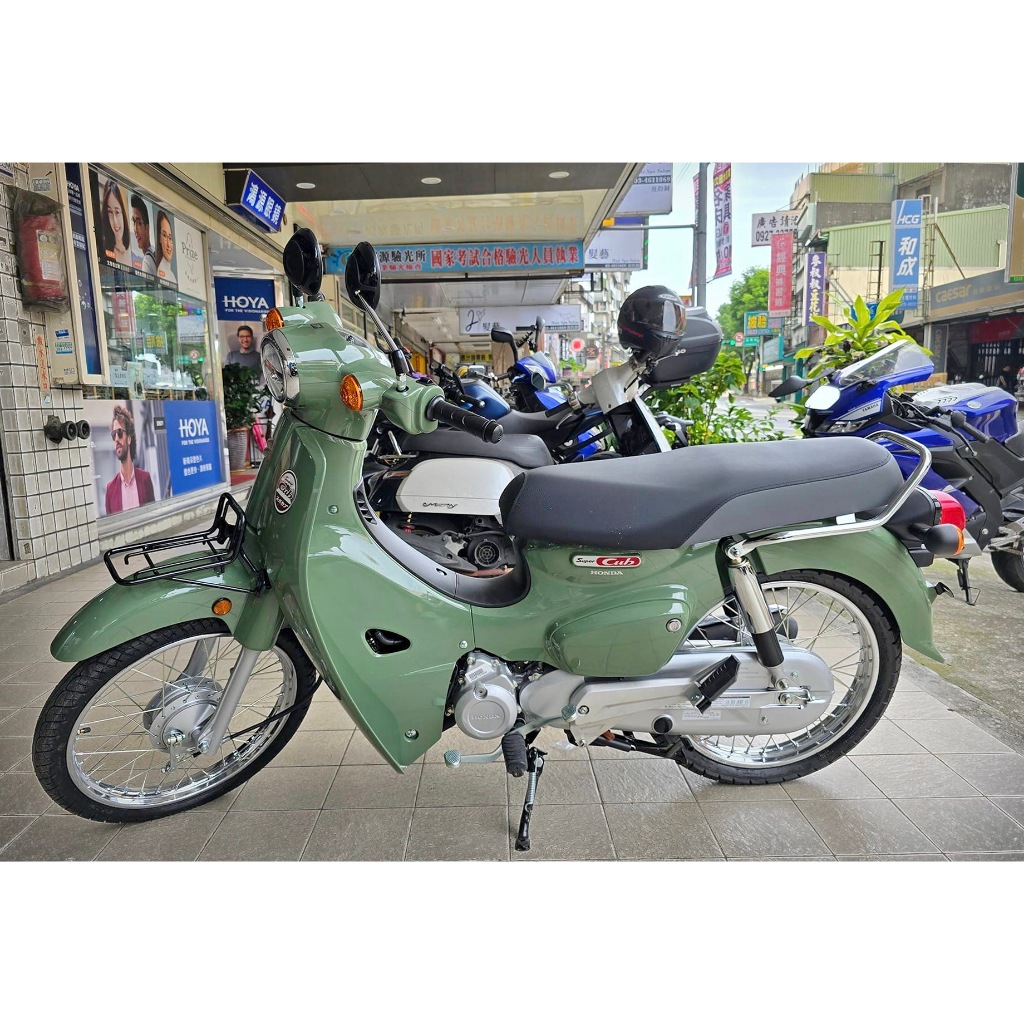 【勝大重機】2025 HONDA SC110 泰規 全新車特價$10.9萬 super cub 110 奶油綠 輕巧可愛 | 蝦皮購物