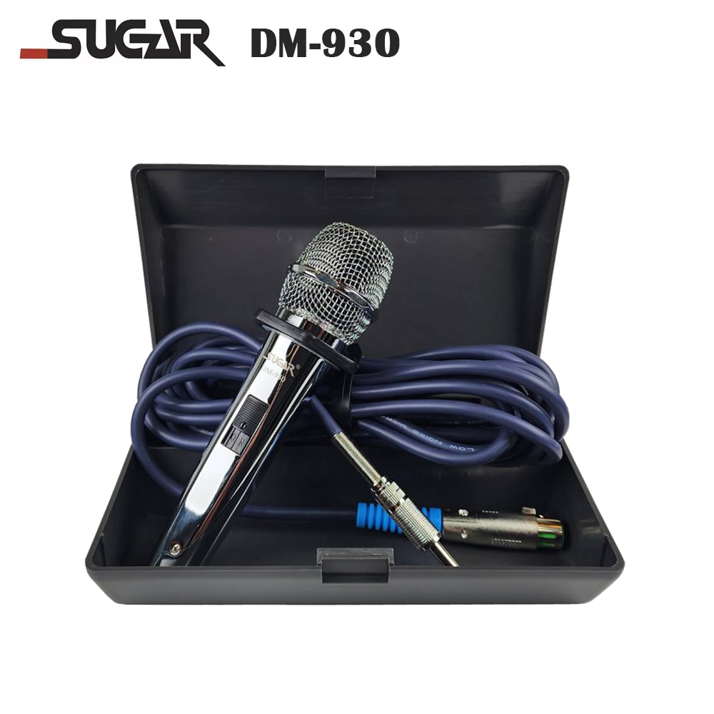 【SUGAR】DM-930 動圈式麥克風 含麥克風線/收納盒/金色 全新公司貨 | 蝦皮購物