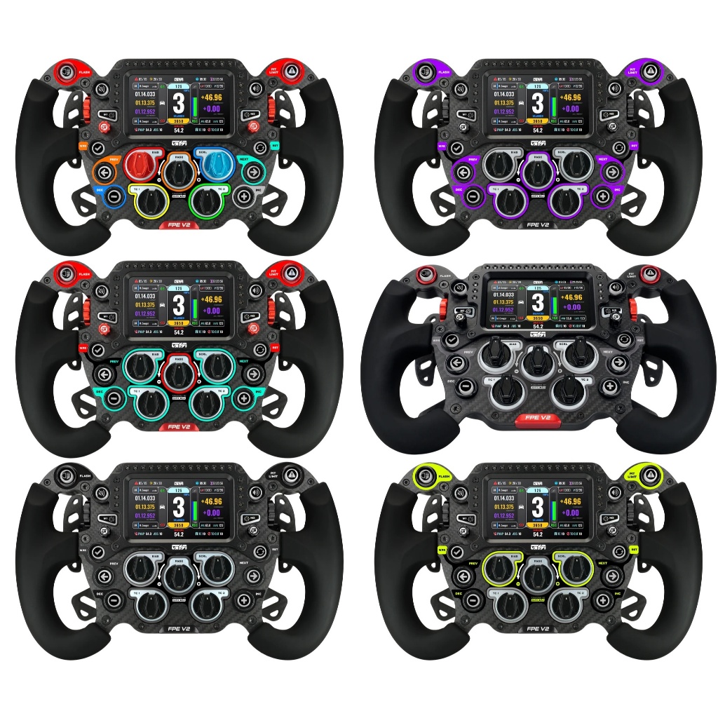 美國製GSI FPE V2 Formula 1六色可選F1型式方向盤適用Simucube 2 Ultimate Pro | 蝦皮購物