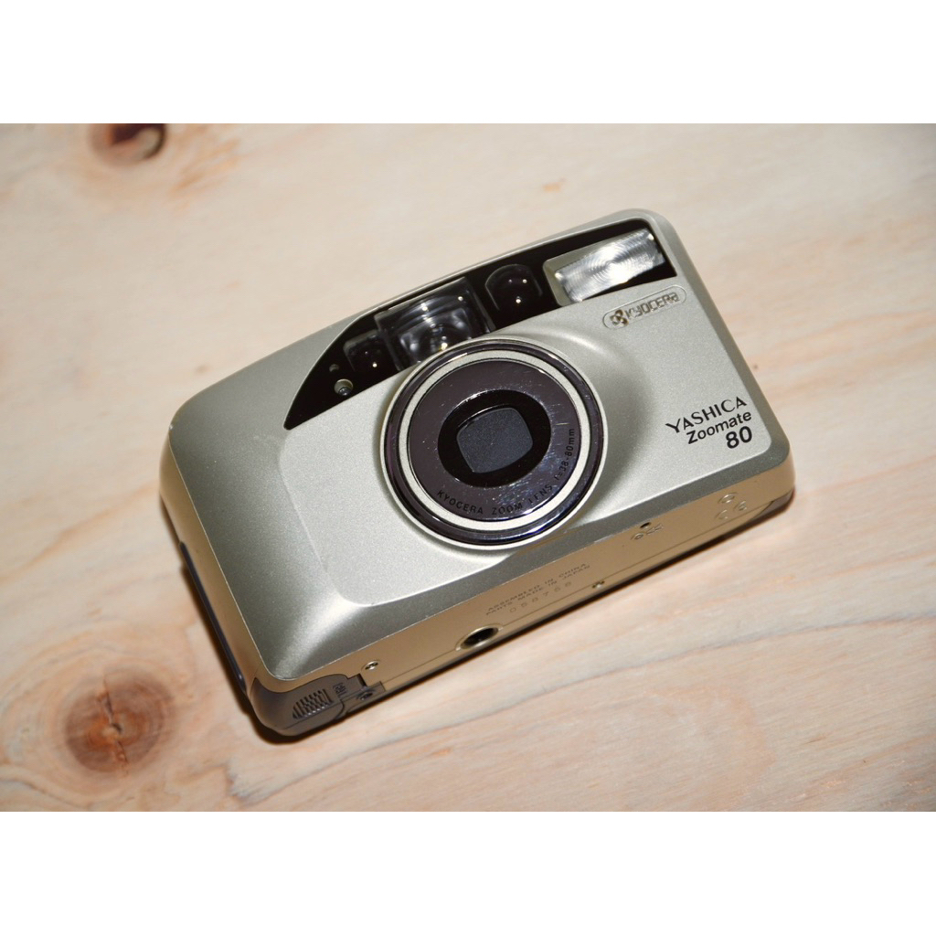【經典古物】現貨 新手入門款 京瓷 雅西卡 Yashica Zoomate 80 隨身機 變焦 自動對焦 底片相機 | 蝦皮購物