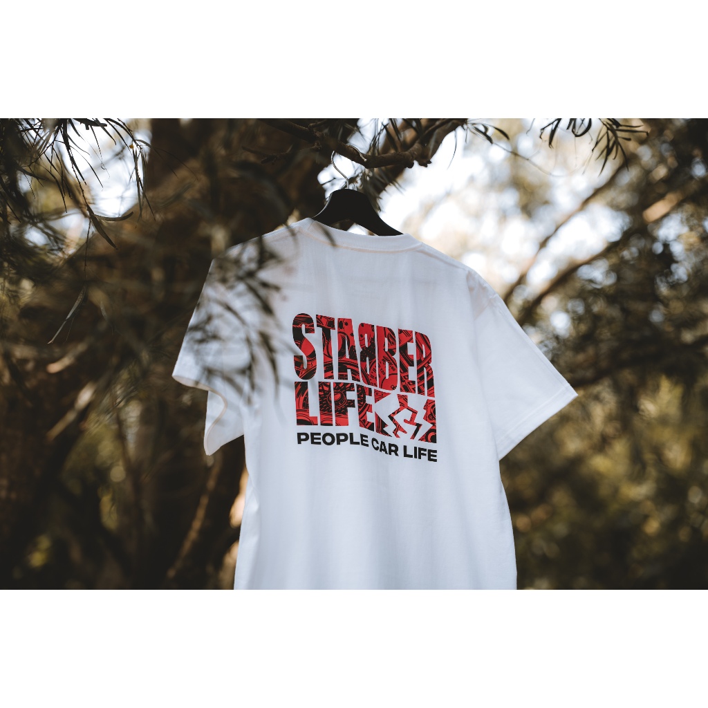 -066 STABBER BOX LOGO TEE | 蝦皮購物