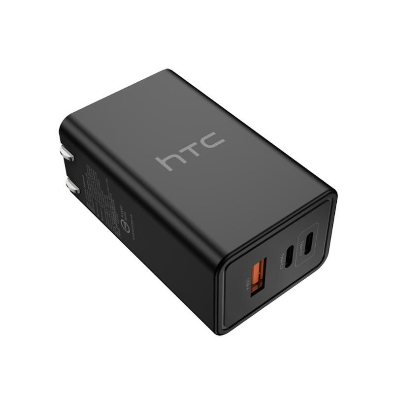 HTC 65W GaN 3孔快充頭CH02 (2C1A) | 蝦皮購物
