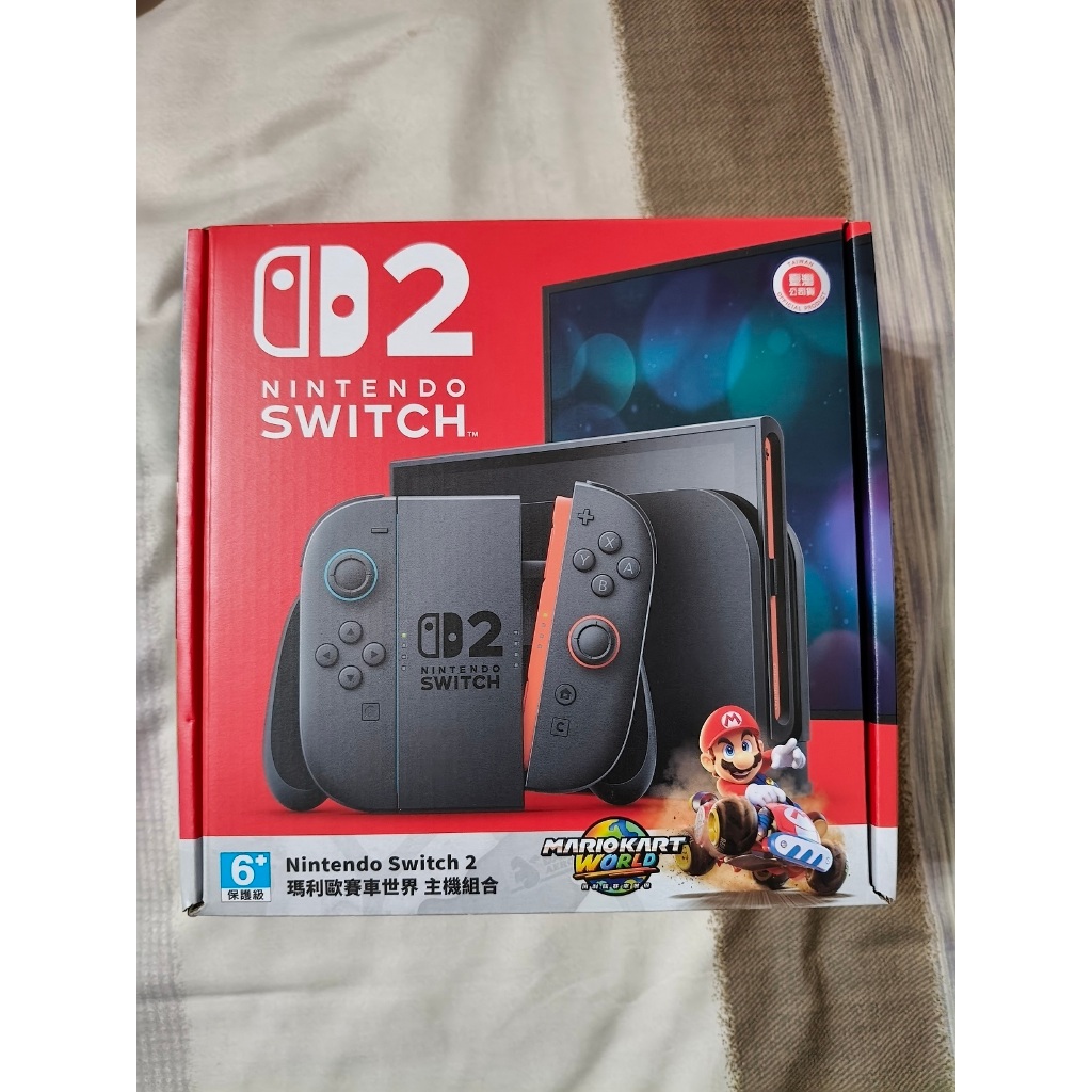 現貨 全新 任天堂 Nintendo Switch 2 NS2 主機 瑪利歐賽車同捆(不含遊戲) 台灣公司貨 原廠保固 | 蝦皮購物