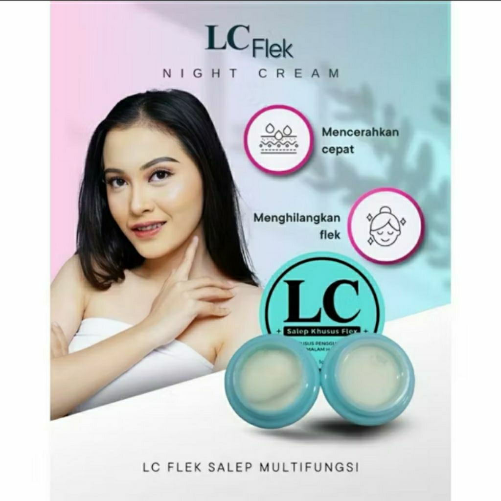 LC NIGHT CREAM FLEK WHITENING BOOSTERS original ampuh u/flek | 蝦皮購物