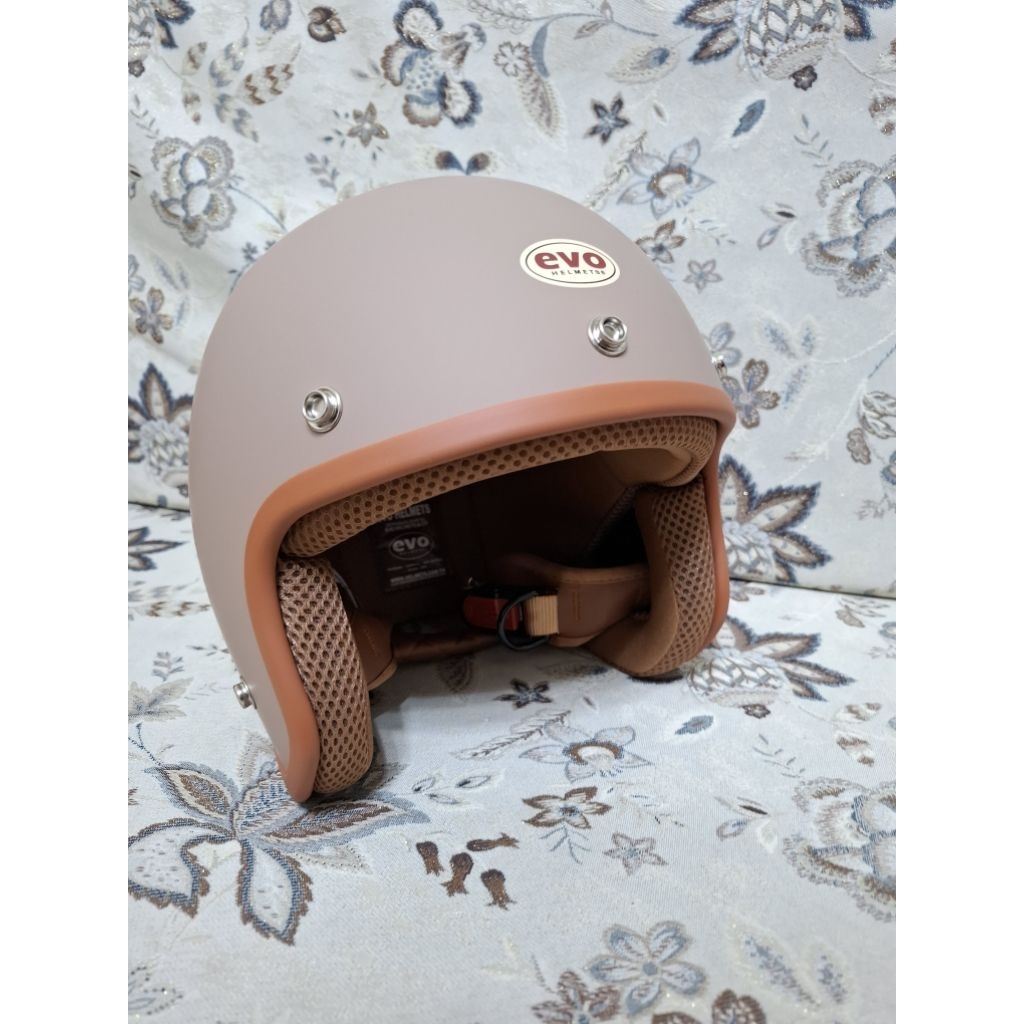 胖胖家族 EVO 安全帽 CA-310 復古安全帽 簡約 機車安全帽 摩托車安全帽 半罩 安全帽 素面 全新現貨 | 蝦皮購物