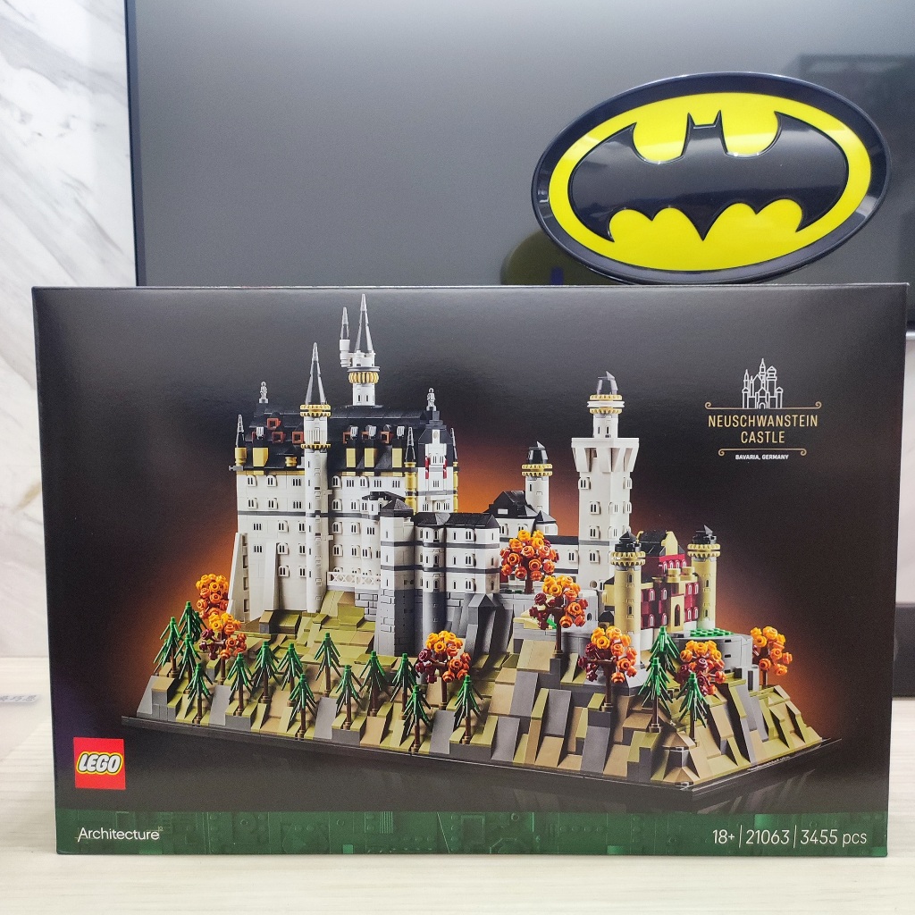 【林口吳凱文∣6500】全新 LEGO 21063 樂高 新天鵝堡 建築系列 | 蝦皮購物