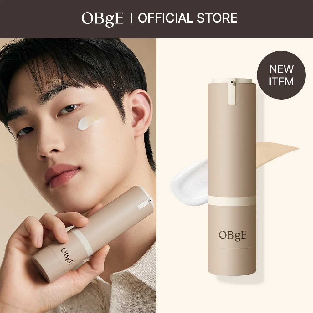 【買2送1】OBgE 男士自然遮瑕素顏霜50g 多效合一 全能型素顏霜 自然偽素顏 簡單日常妝 | 蝦皮購物