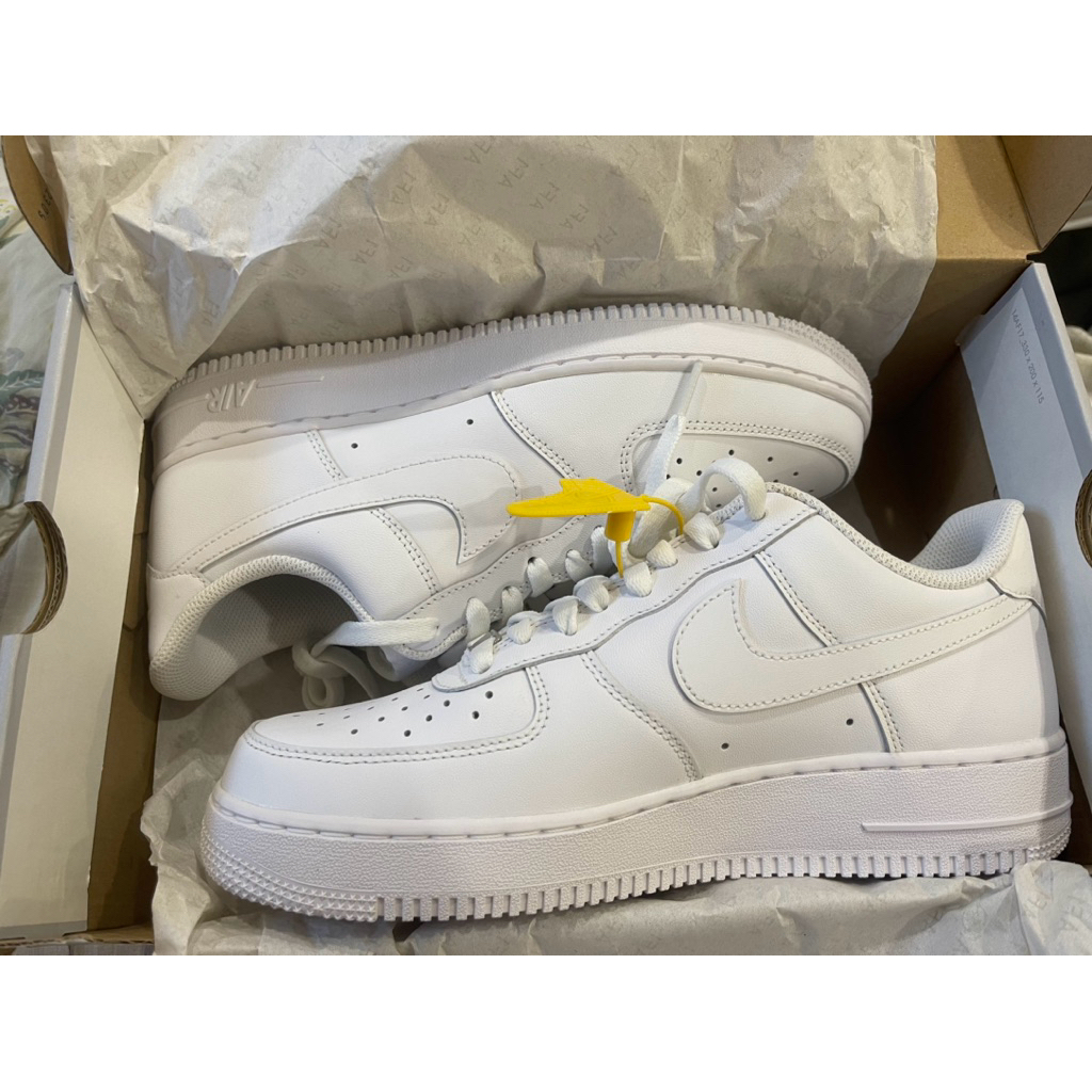 全新 NIKE AIR FORCE 1 07 男款 運動休閒鞋 US9 27cm 白-CW2288111 | 蝦皮購物