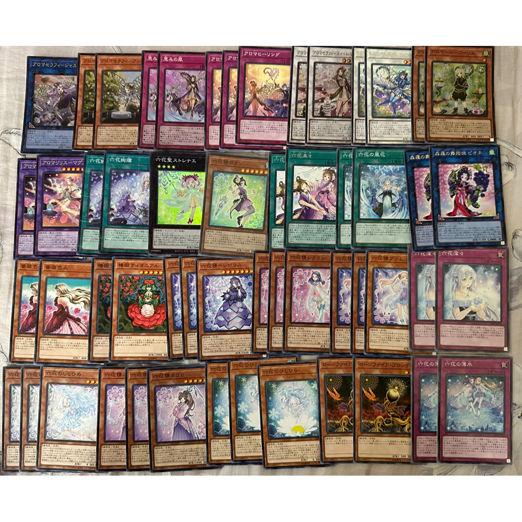 OCG 遊戲王 DBSS FOTE LIOV CHIM LIOV-JP042 六花 芳香 碎鑽 普卡39張 | 蝦皮購物