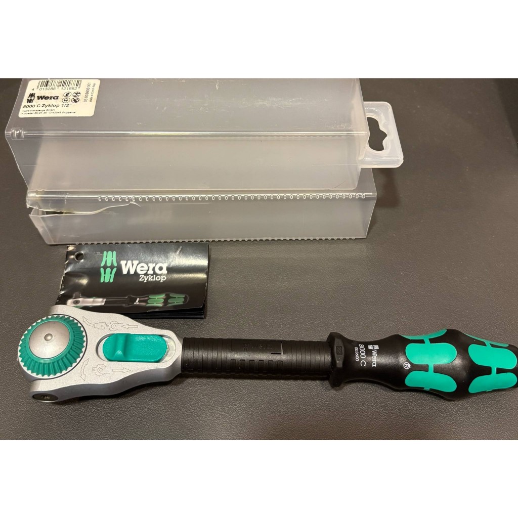 Wera 8000 C Zyklop 1/2"(四分) 多角度 高扭力 72 齒棘輪扳手 | 蝦皮購物
