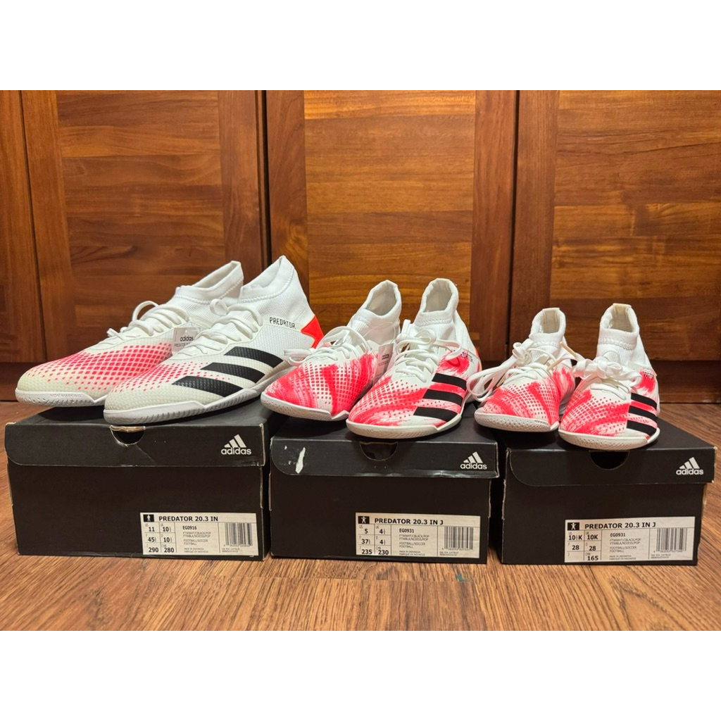Adidas Predator 20.3 IN J室內足球鞋 | 蝦皮購物