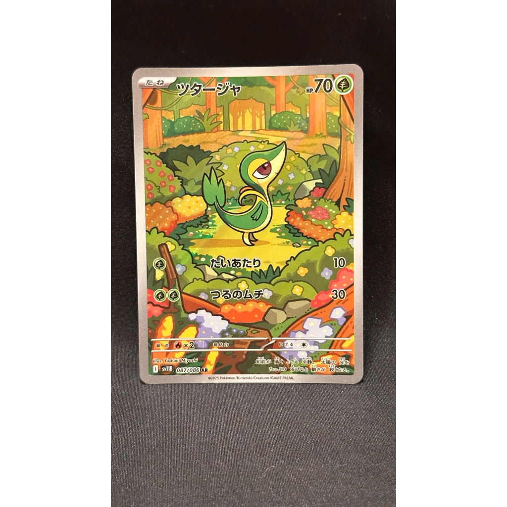 【PTCG日版】寶可夢 SV11B 087/086 AR藤藤蛇 漆黑伏特 正版 | 蝦皮購物
