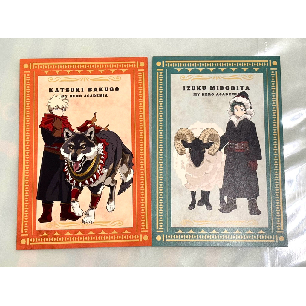我的英雄學院 AJ2024 明信片 十傑 爆豪 綠谷 我英 | 蝦皮購物