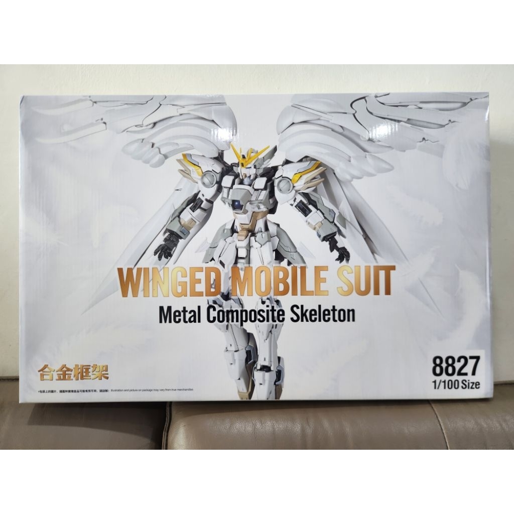 （現貨未拆）大班 1/100 8827 白雪姬 FIX樣式 飛翼零式鋼彈 合金骨架版 | 蝦皮購物