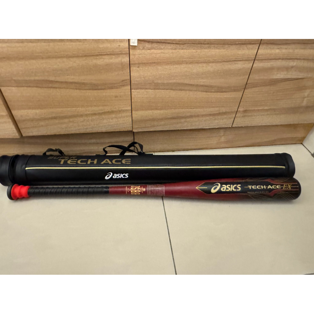 二手ASICS複合式彈力棒 TECH ACE BB4012 84cm 實測約756g | 蝦皮購物