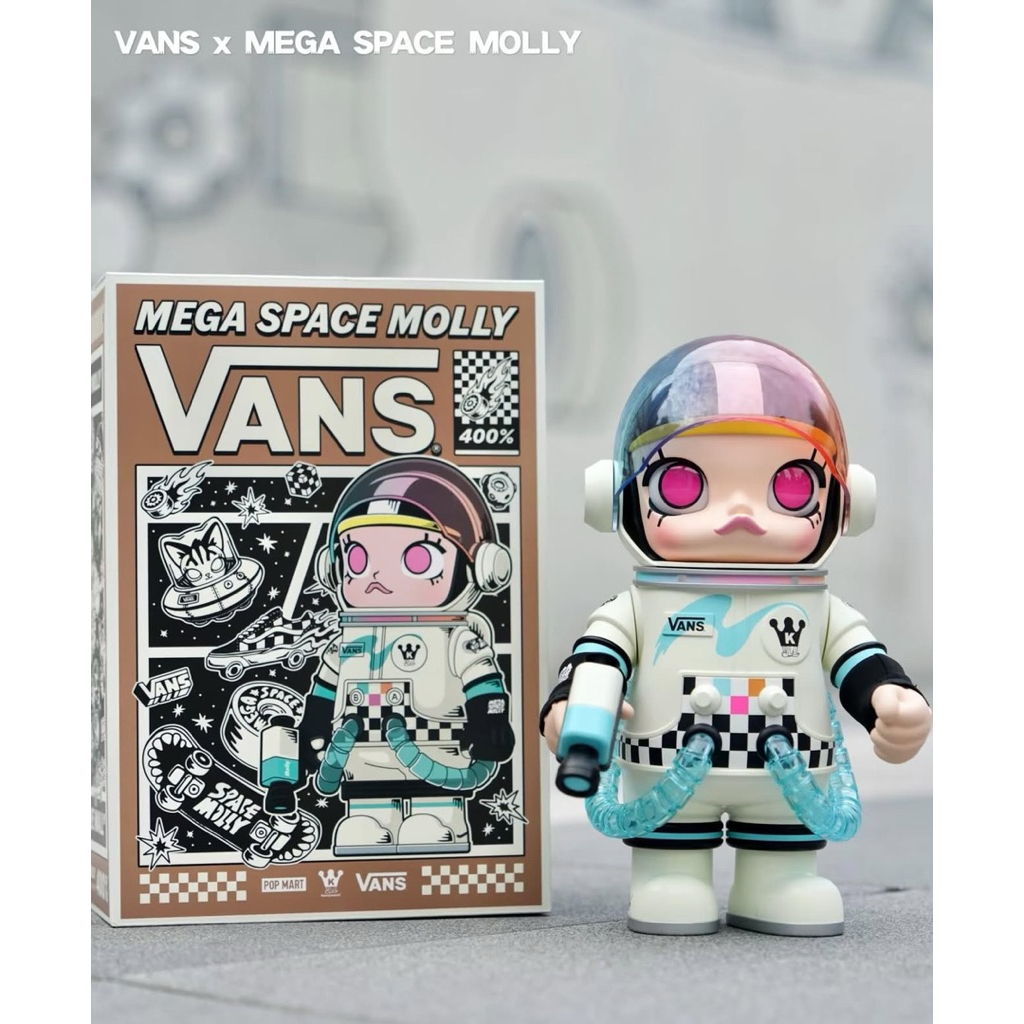 【全新現貨】Mega Space Molly 400% VANS 泡泡瑪特 pop mart 太空molly 聯名 | 蝦皮購物