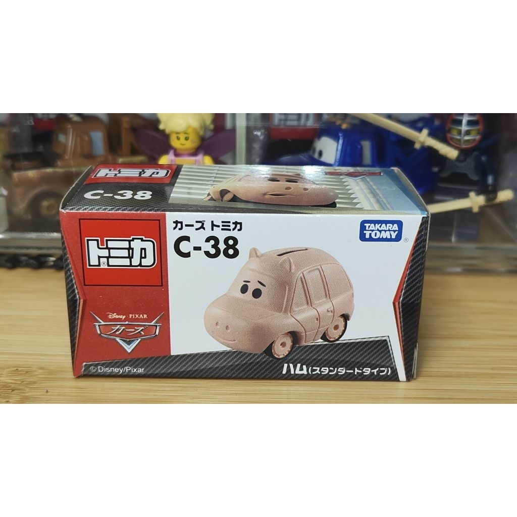 (含膠盒) TOMICA TOMY CARS 汽車總動員 C-38 火腿 小豬 玩具總動員 麥坤 閃電麥坤 | 蝦皮購物