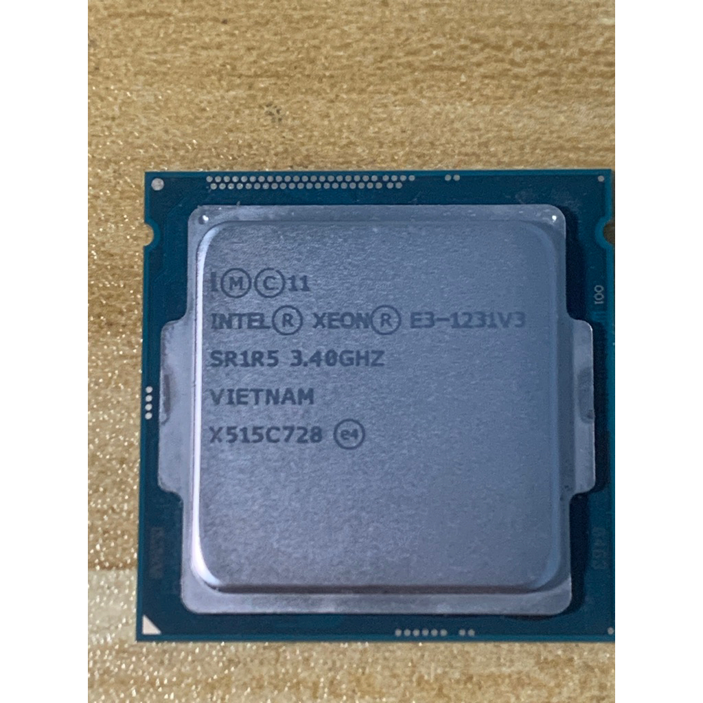 Intel XEON E3-1231 V3 1151 CPU | 蝦皮購物