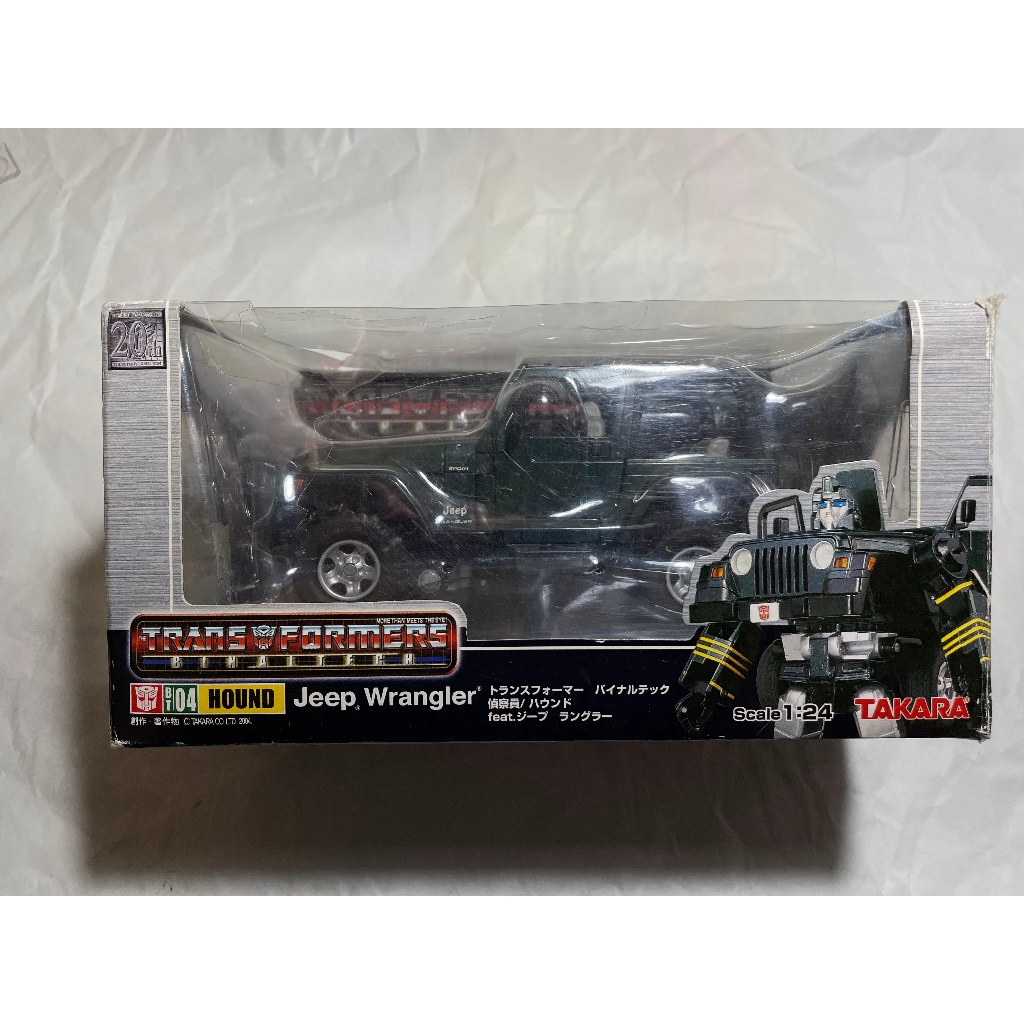 變形金剛 Binaltech BT 04 探長 Hound Jeep Wrangler | 蝦皮購物
