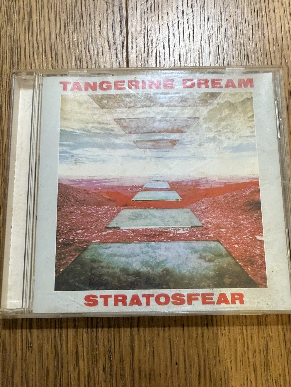 現貨 二手cd 經典電子先驅 Tangerine Dream 的《Stratosfear》 | 蝦皮購物