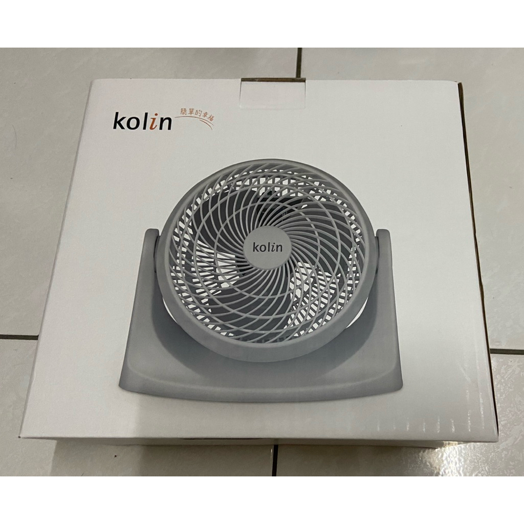 Kolin 歌林 9吋空氣循環扇/電風扇/桌扇(KFC-SD2549) 夜霧灰 | 蝦皮購物