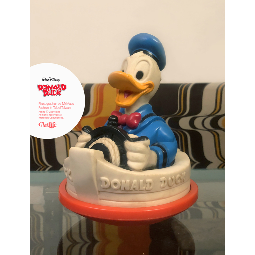 Artlife ㊁ WaltDisney 1976 GABRIEL Donald Duck WOBBLE 古董 唐老鴨 | 蝦皮購物