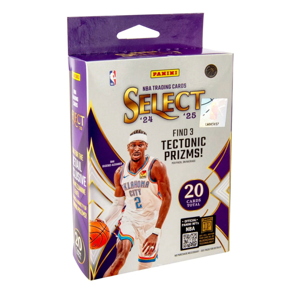 即將到貨 2024-25 Panini NBA Select Hanger Box 籃球卡盒 含3張Tectonic | 蝦皮購物