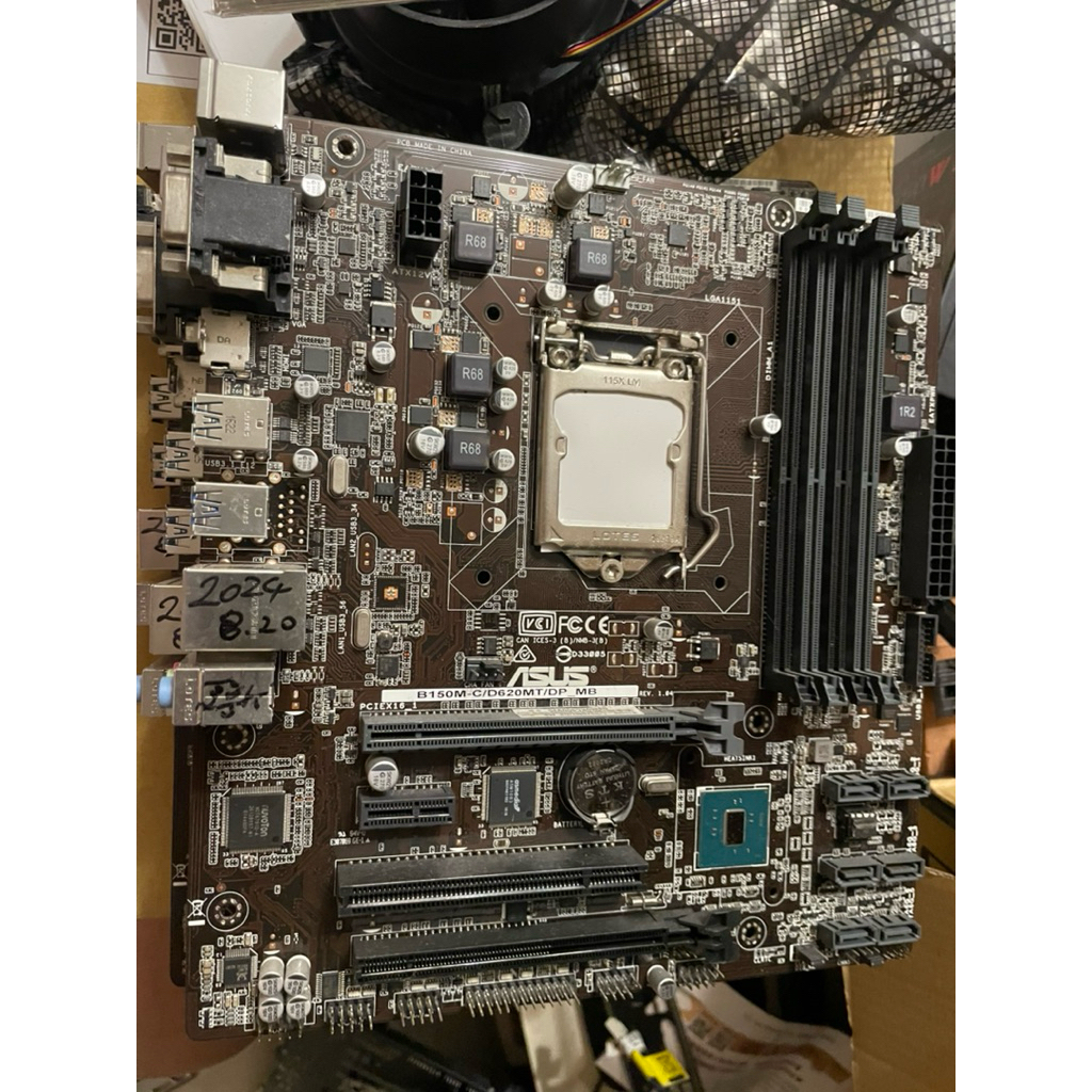 華碩 1151主機板 Asus B150M-C /D620MT/DP_MB | 蝦皮購物