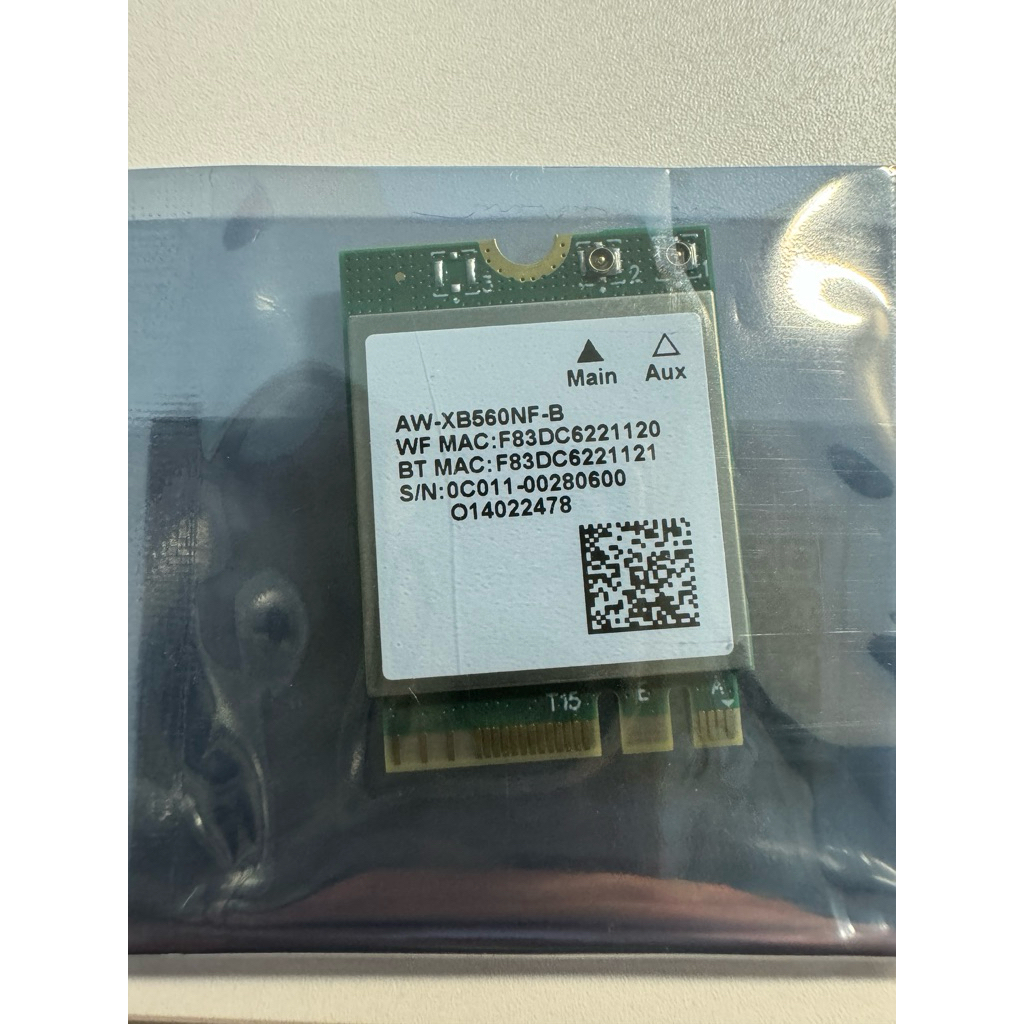 M.2無線網卡 瑞昱 RTL8852CE 筆電專用 (WiFi6 + 藍芽5.3) | 蝦皮購物