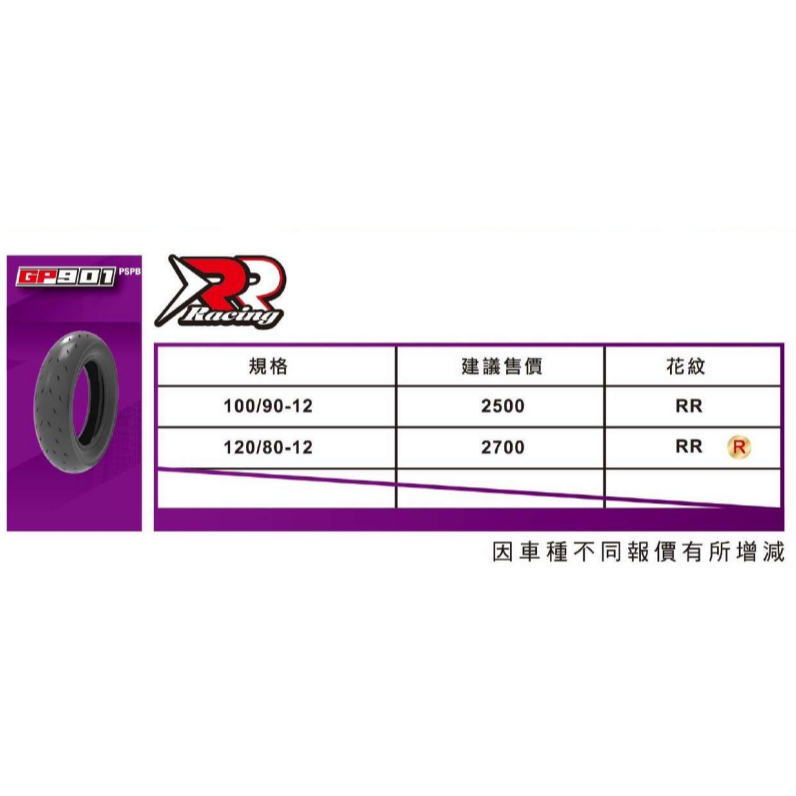 『XZ』GP901 紫標 KINGS TIRE RACING RR三王胎 競技熱熔胎 | 蝦皮購物