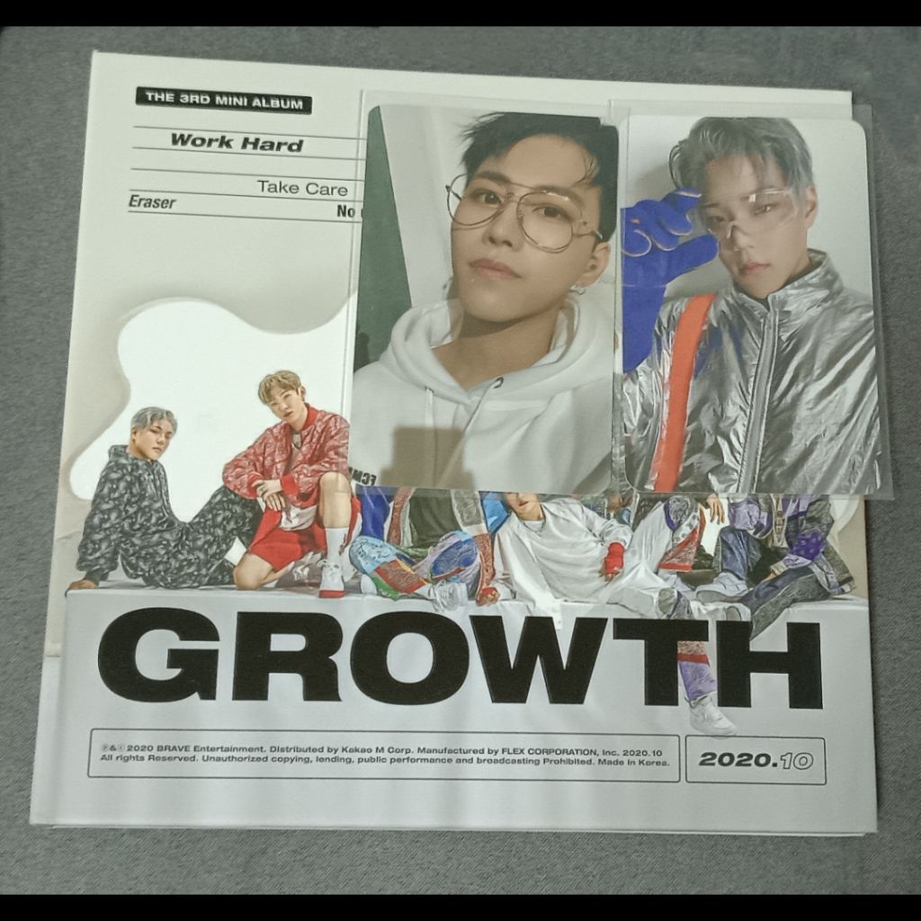 DKB 迷你三輯 GROWTH 專輯 准序 TEO 小卡 다크비 junseo 張盛植 | 蝦皮購物